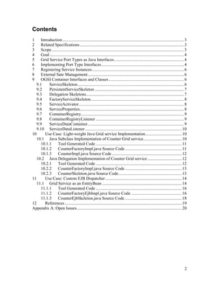 Best Practises: Java OGSI Hosting Environment Design | PDF