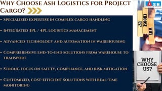 Ash Logistics – One of the Best Project Cargo Companies in India | PDF