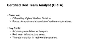 Comprehensive Guide to Top Red Team Certifications for Cybersecurity ...