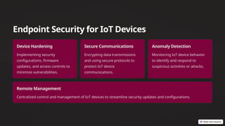 Top Security Solutions for Hyperconnectivity and IoT: A Comprehensive Guide | PPTX