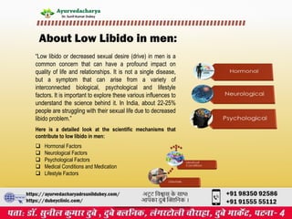 Science Behind Low Libido Best Sexologist Patna Bihar India Dr Sunil ...