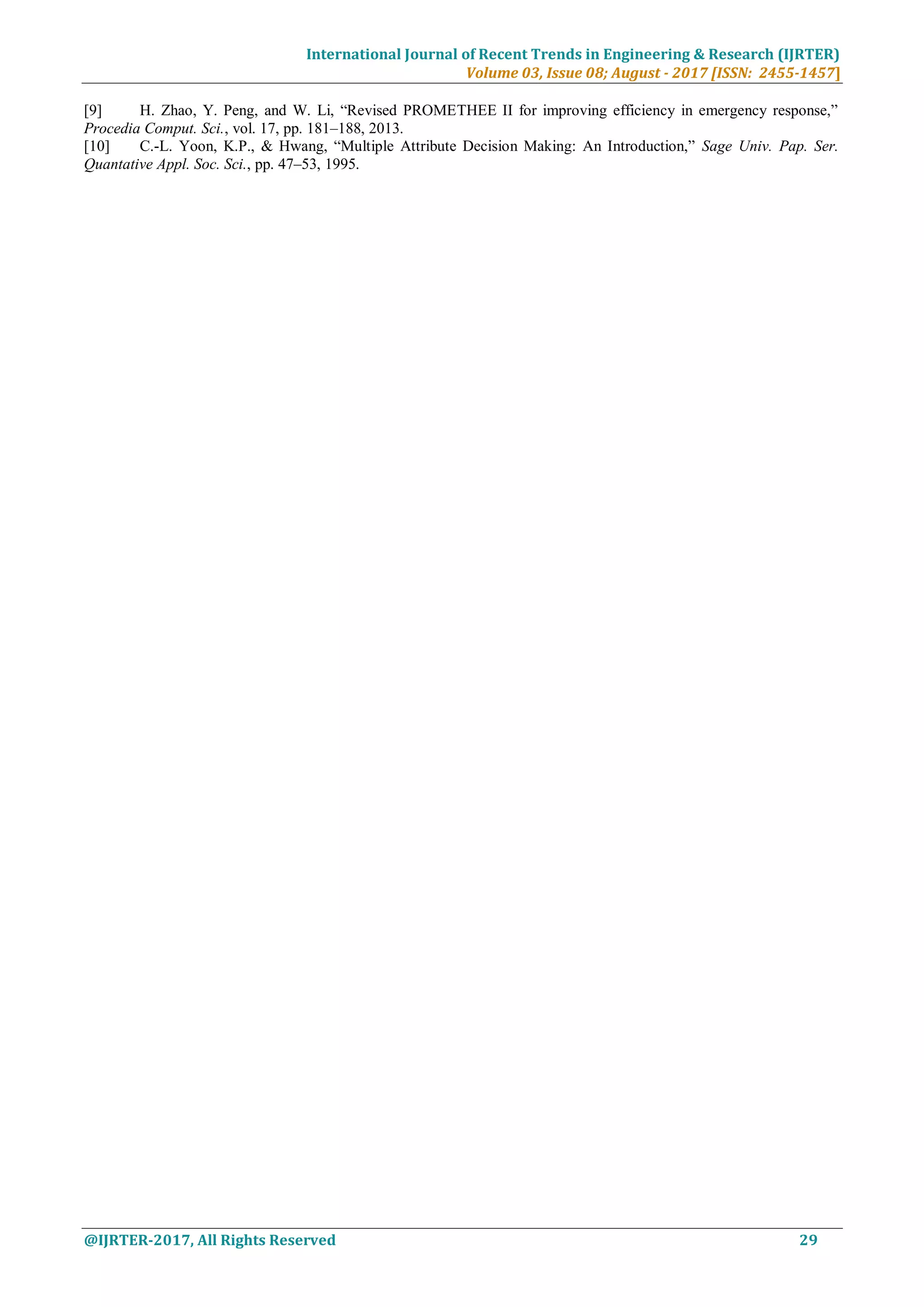 Best Student Selection Using Extended Promethee II Method | PDF