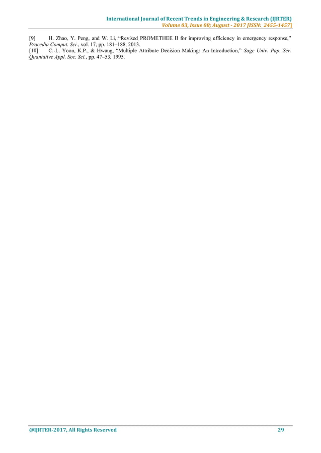 Best Student Selection Using Extended Promethee II Method | PDF