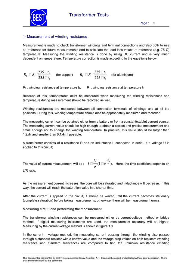 Best-transformer-test-procedures-en | PDF