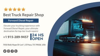 Best Truck Repair Shop - Forward Diesel Repair | PDF
