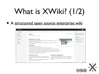 XWiki: The best wiki for developers | PPT
