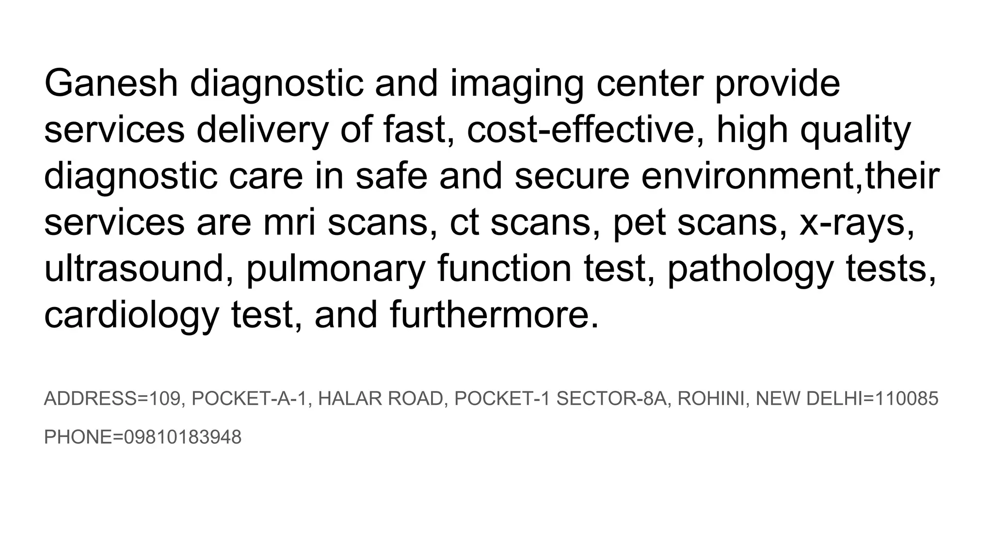 BEST 10 DIAGNOSTIC CENTER IN DELHI.pptx