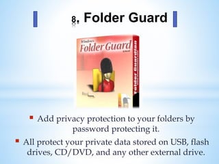 Best 15 file and folder locker for Windows 11 | PPTX