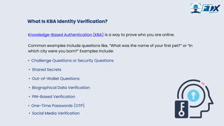 5 Best Alternatives to Knowledge-Based Authentication for Enhancing ...
