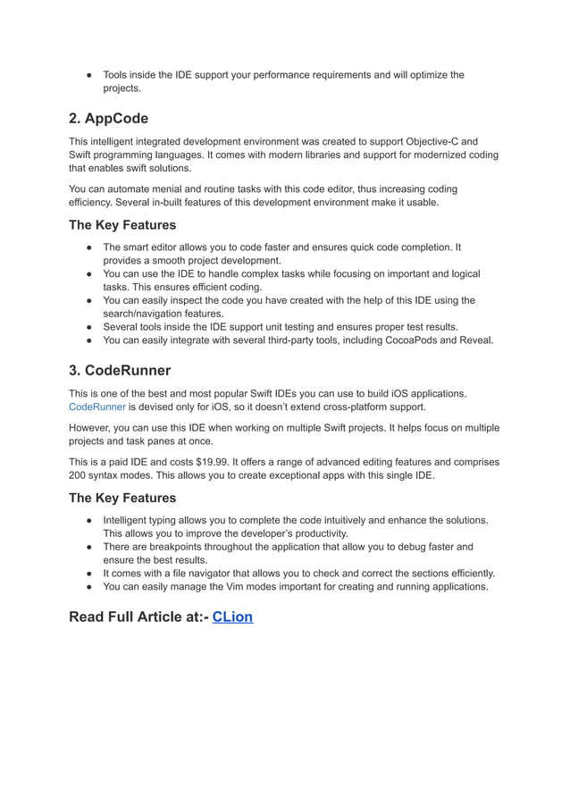Best 5 Swift IDEs and Code Editors for Your Next iOS Project.pdf