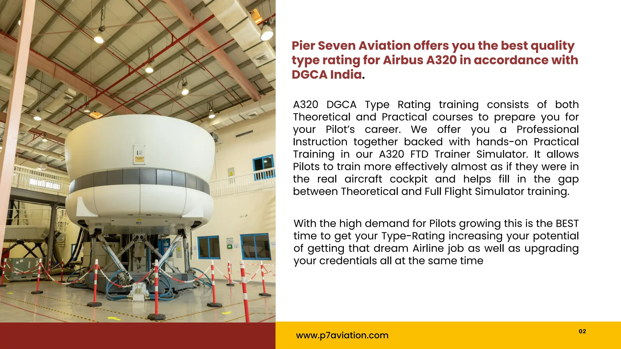 A320 Pilot Type Training India | DGCA Approved at Pier Seven | PDF