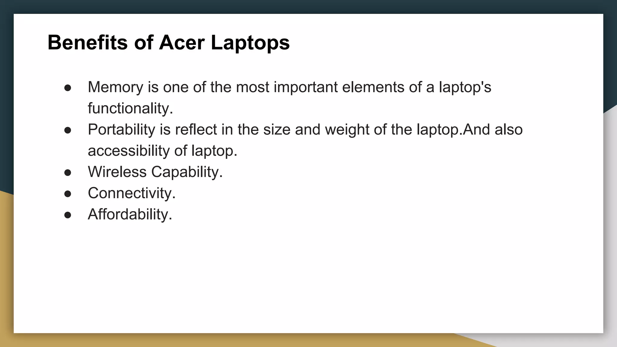 Best acer laptops | PDF