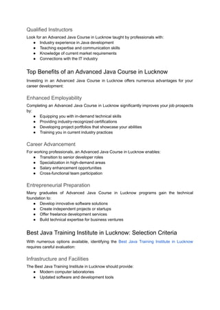Best Advanced Java Course, Coaching, Institute in Lucknow.pdf