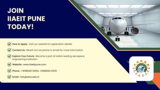 Best Aerospace Engineering Colleges in India - IIAEIT Pune PPT.pptx
