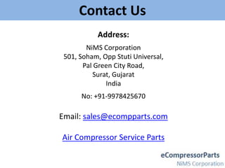 Best Air Compressor Parts Suppliers - Air Compressor Parts | PPT