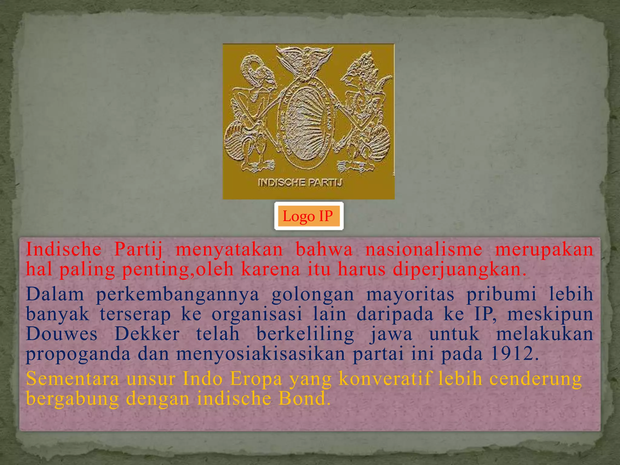 indische Partij | PPTX