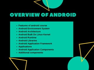 Best Android Course | PPT