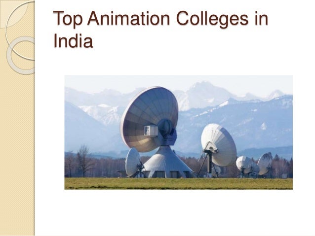 Best animation colleges in india