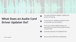 Best Audio Card Driver Updater Tools for Quick and Easy Driver ...