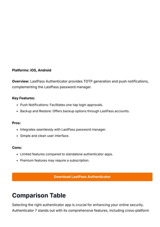 Microsoft Authenticator on Mac MicrosofMicrosoft | PDF