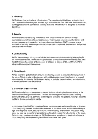 Best AWS Cloud Computing Services Provider | PDF | Cloud Computing | Internet