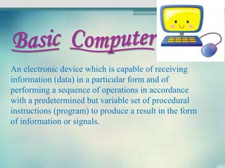 Best Basic Computer Training in Ambala ! BATRA COMPUTER CENTRE | PPT