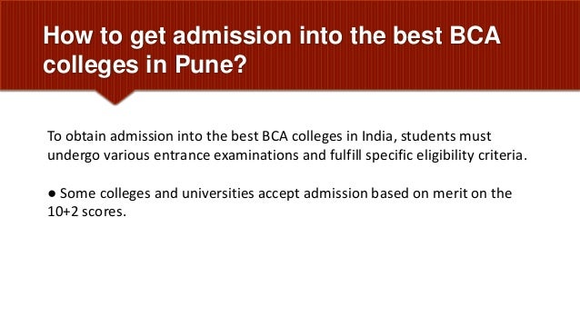 Best BCA Colleges In Pune | PPT