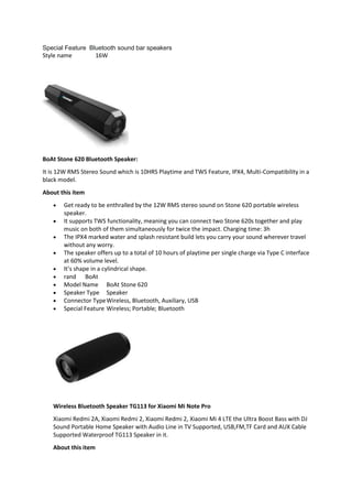 BEST BLUETOOTH SPEAKERS UNDER 2000rs.docx