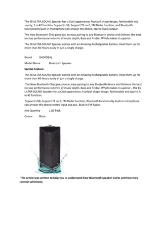 BEST BLUETOOTH SPEAKERS UNDER 2000rs.docx