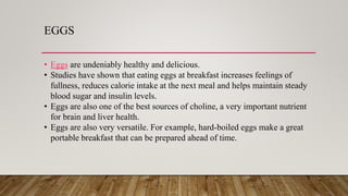 Best breakfast ideas | PPTX