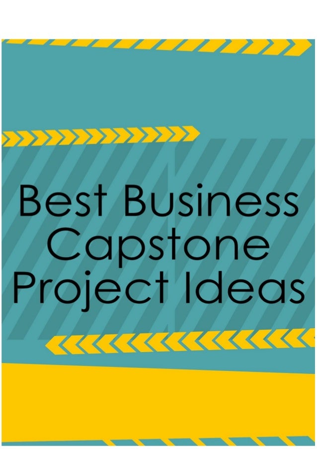 Unique Capstone Project Ideas