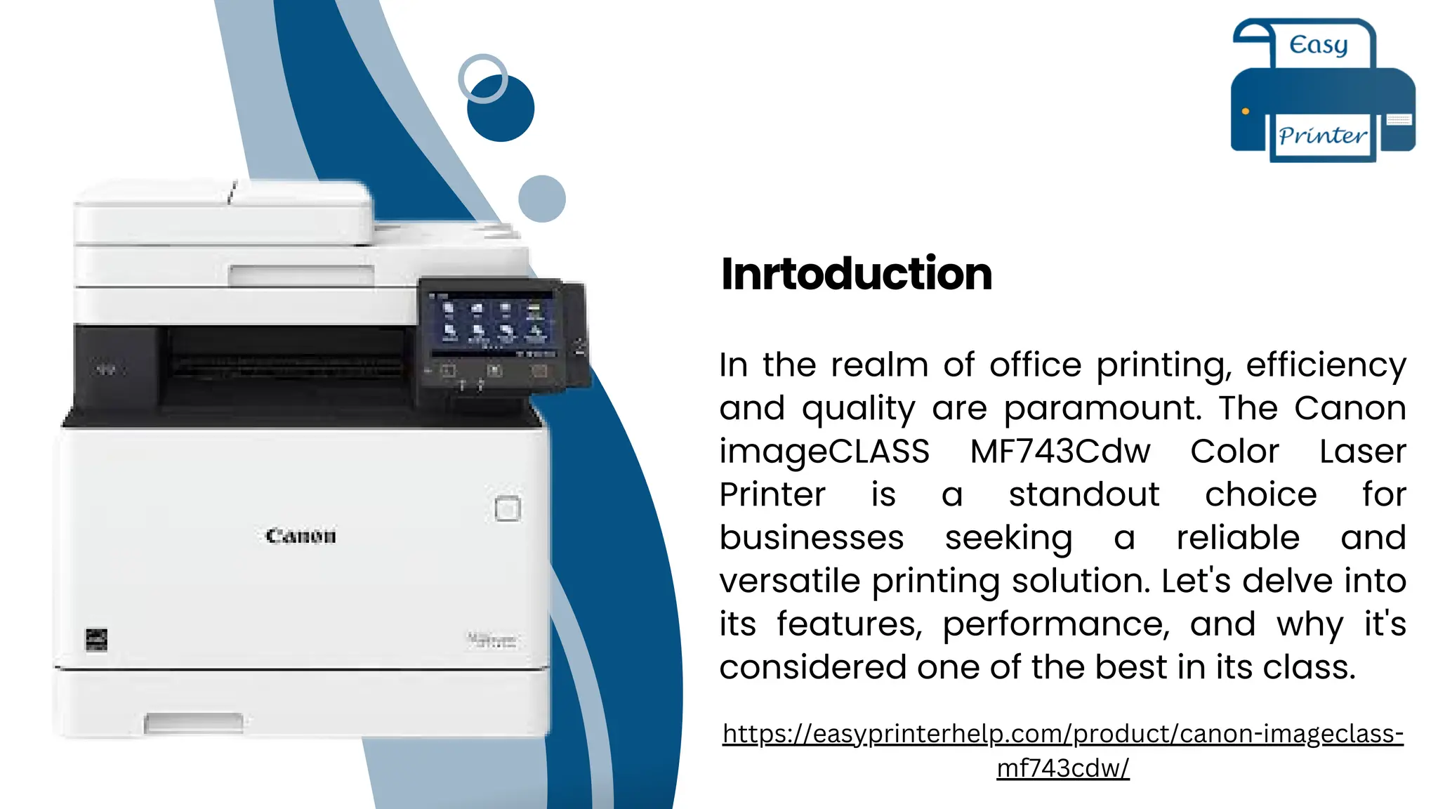 Best Canon imageCLASS MF743Cdw Color Laser Printer.pdf