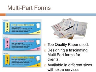 Best carbonless forms | PPTX | Technology & Computing