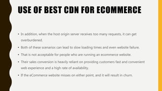 Best cdn for e commerce | PPT