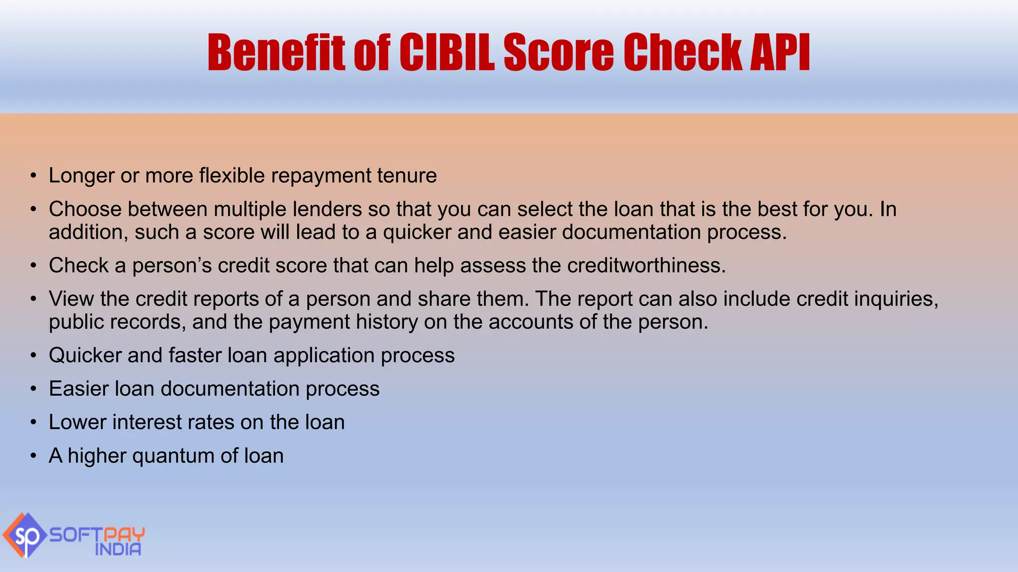 Best Cibil Score Check API at best Price.pptx