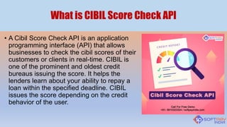 Best Cibil Score Check API at best Price.pptx