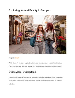 Best Cities To Visit In Europe Touris.ts