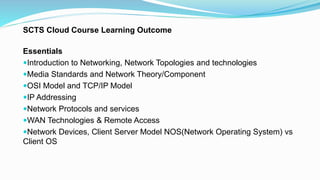 Best Cloud Computing Course | SCTS Cloud Course - Texceed | PPT