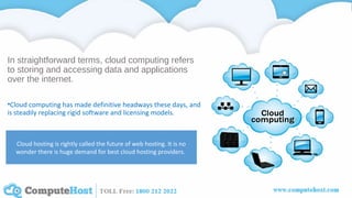 Best cloud hosting providers offer robust scalable experience | PPT