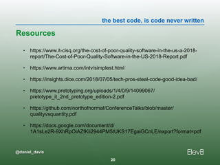 the best code, is code never written | PPT