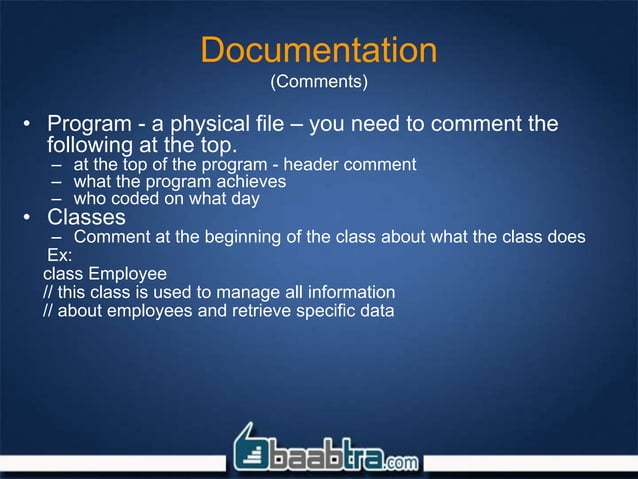 Best coding practices | PPTX