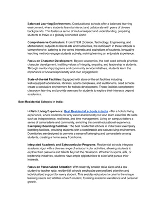 India's Best Coed Boarding school in india.pdf