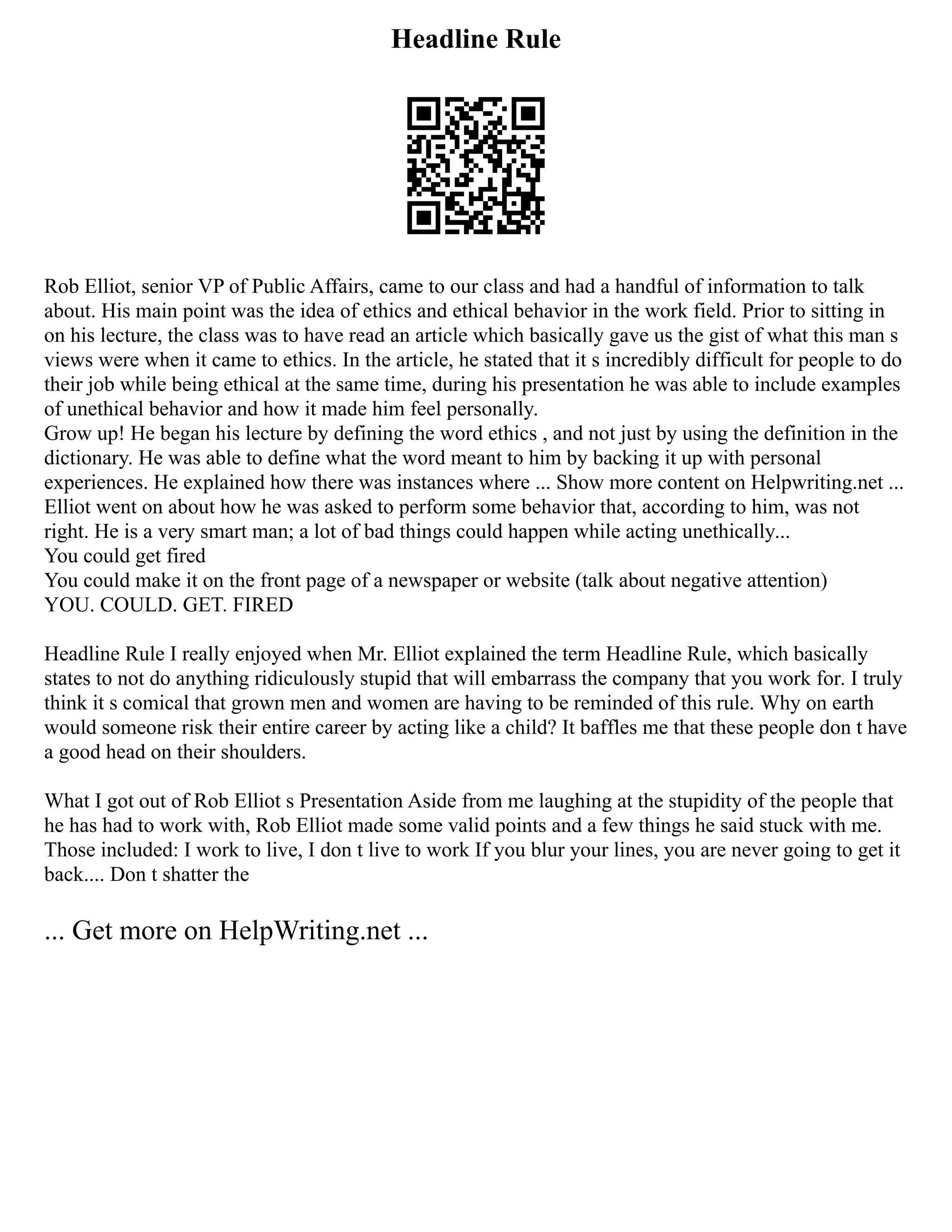 Best College Application Essay Examples For Students | PDF