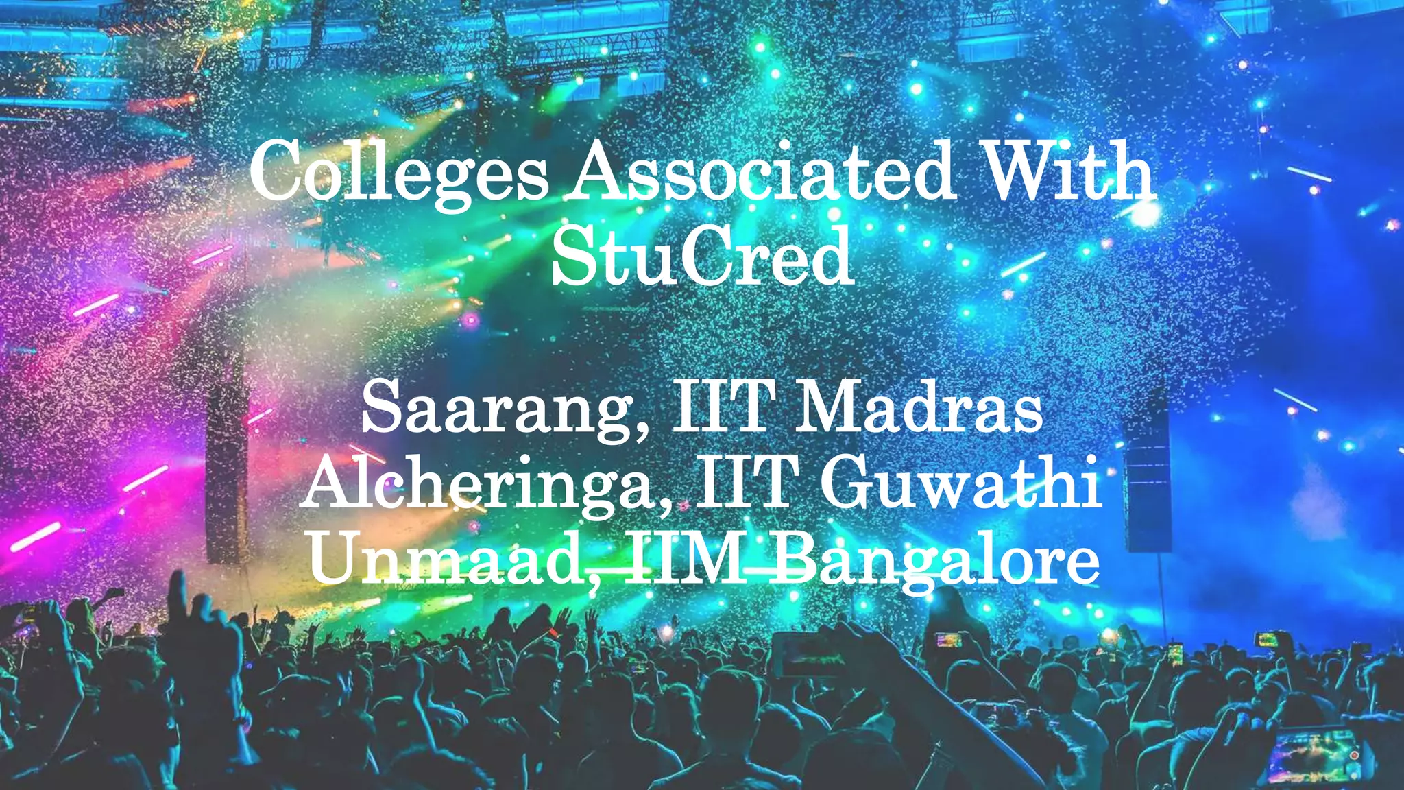Best college fests in india | PPT