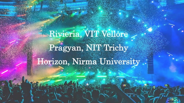 Best college fests in india | PPT