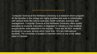 Best colleges for Computer Science in Canada.pptx