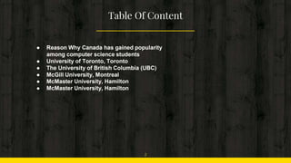 Best colleges for Computer Science in Canada.pptx