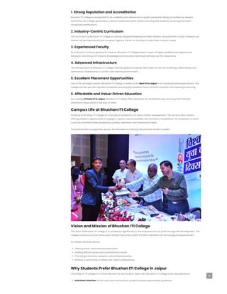 Private ITI College in Jaipur - Bhushan ITI | PDF