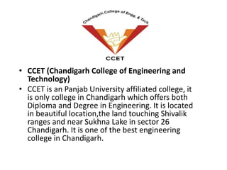 Best colleges in chandigarh | PPT