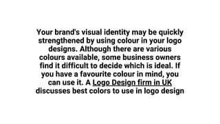 Best Colors To Use In Your Logo Designs | PDF